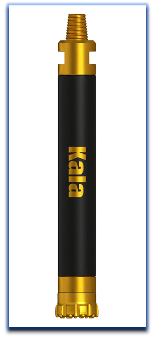 Kala 6 ½” Master Pin Type Hammer Assembly – Kala Rock drills
